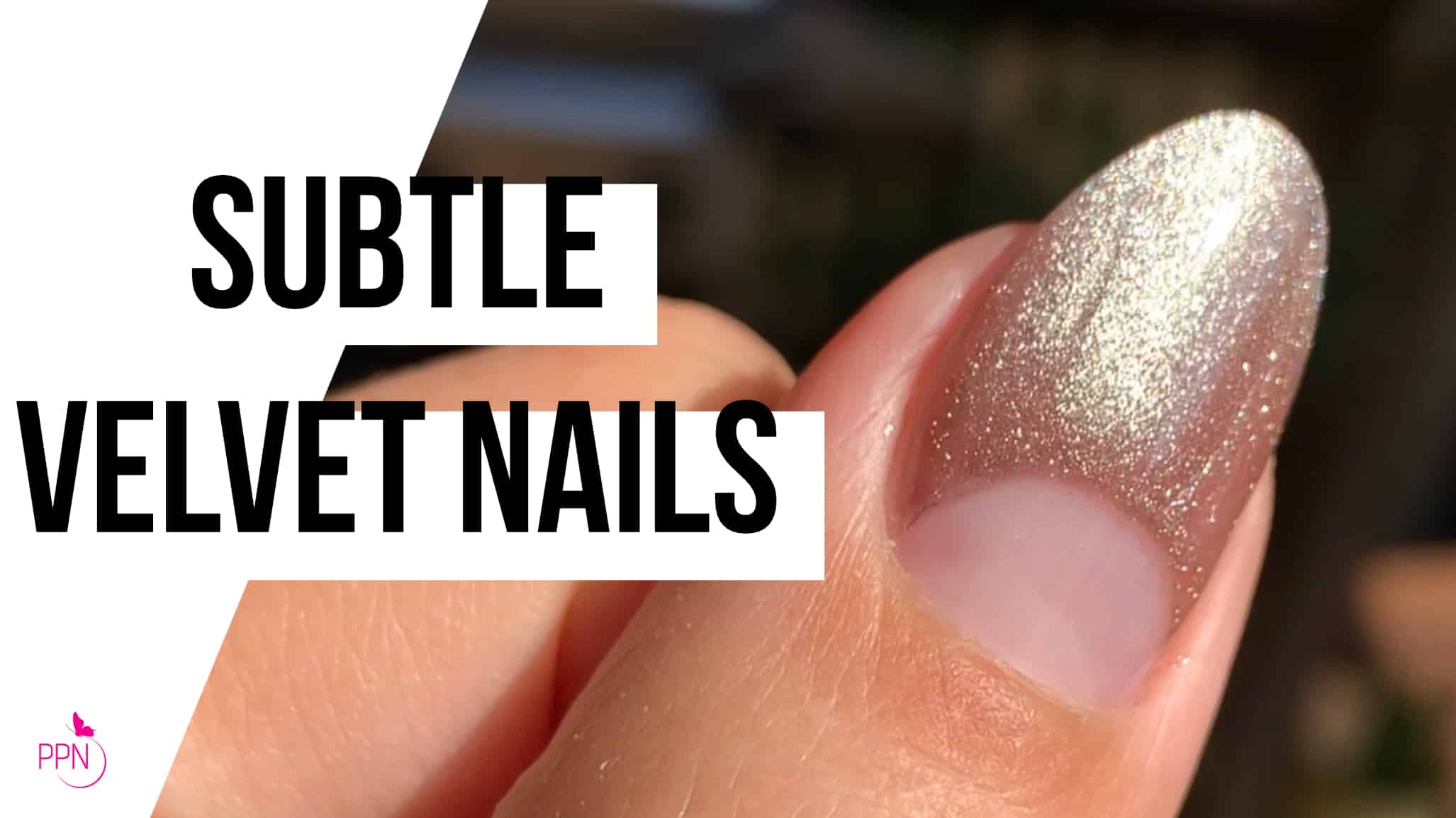How-to Almond Shaped Subtle Velvet Nails - Paola Ponce Nails