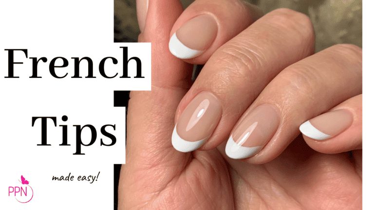 How To French Tip Nails On Oval Nails Like A Pro | DIY Beginner ...